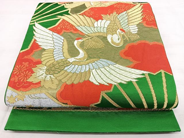 ■■■　サイズ　■■■ 長さ 424cm 幅 30.5cm程 ■■■　商品詳細　■■■ 【正絹】 詳細に関しましては、画像をご確認ください。 大変上質な逸品になります。 お安く出品致しますので、是非この機会にいかがでしょうか？ ※たれ先未か...