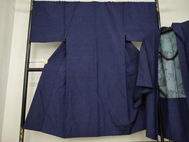 ■■■　サイズ　■■■ 【着物】 身丈 143cm（肩から） 裄丈 71cm 袖丈 51.5cm　縫込み 3.5cm 袖幅 36cm 前幅 25cm 後幅 30cm 着物縫いこみ 内揚げ 1cm 裄 お袖側 約1cm　身頃側 約0cm 【羽...