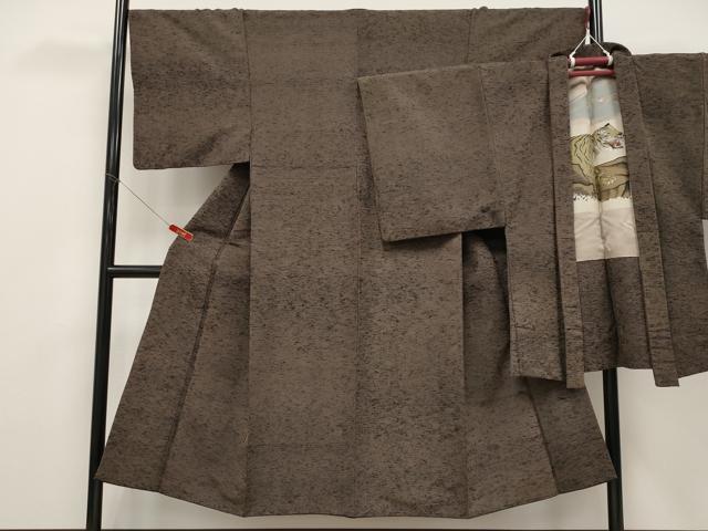 ■■■　サイズ　■■■ 【着物】 身丈 144cm（肩から） 裄丈 67.5cm 袖丈 48.5cm 袖幅 34cm 前幅 26.5cm 後幅 30cm 着物縫いこみ 内揚げ 5cm 裄 お袖側 約 0cm　身頃側 約 0cm 【羽織】 身...