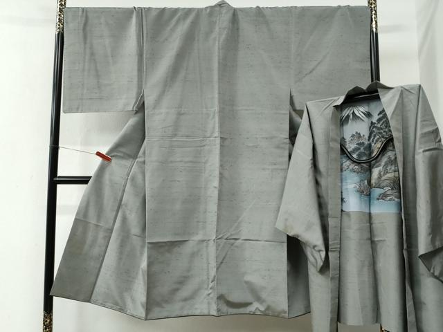 ■■■　サイズ　■■■ 【着物】 身丈 137cm（肩から） 裄丈 72cm 袖丈 49cm　縫込み 4cm 袖幅 36cm 前幅 25.5cm 後幅 32cm 着物縫いこみ 内揚げ 12cm 裄 お袖側 約2cm　身頃側 約2cm 【羽織...