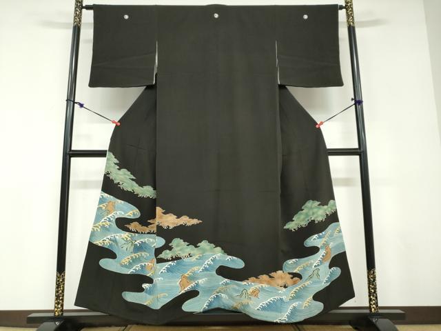 ■■■　サイズ　■■■ 身丈 152cm（肩から） 裄丈 63cm 袖丈 46.5cm　縫込み 11cm 袖幅 32.5cm 前幅 25cm 後幅 30.5cm 着物縫いこみ 内揚げ 2cm 裄 お袖側 約1cm　身頃側 約2cm ■■■　...