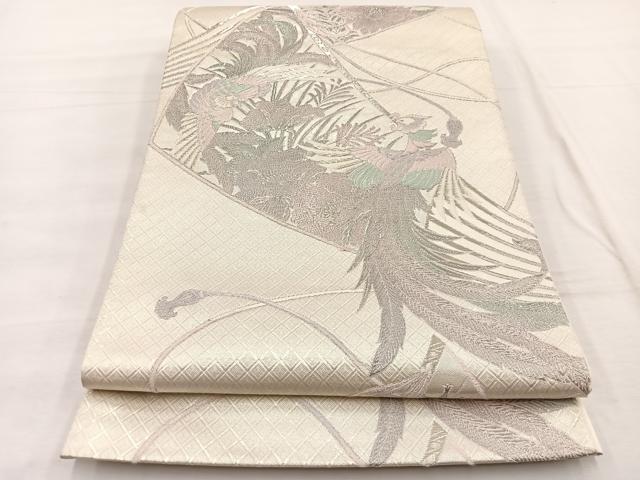 ■■■　サイズ　■■■ 長さ 436cm 幅 30.5cm程 ■■■　商品詳細　■■■ 【正絹・芯なし】 詳細に関しましては、画像をご確認ください。 大変上質な逸品になります。 お安く出品致しますので、是非この機会にいかがでしょうか？ ※汚...
