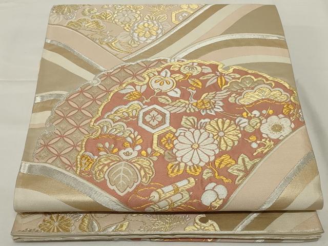 ■■■　サイズ　■■■ 長さ 444cm 幅 30.5cm程 ■■■　商品詳細　■■■ 【正絹】 詳細に関しましては、画像をご確認ください。 大変上質な逸品になります。 お安く出品致しますので、是非この機会にいかがでしょうか？ ■■■　注意...