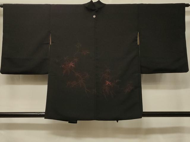 ■■■　サイズ　■■■ 身丈 80cm（肩から） 裄丈 64.5cm 袖丈 50.5cm　縫込み 4cm 袖幅 33cm 前幅 18.5cm 後幅 30.5cm 裄 お袖側 約3cm　身頃側 約1cm ■■■　商品詳細　■■■ 【正絹・一つ...