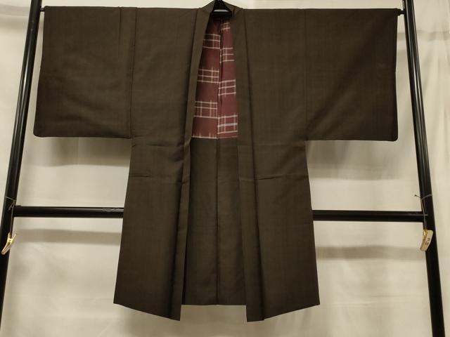 ■■■　サイズ　■■■ 身丈 106.5cm（肩から） 裄丈 66.5cm 袖丈 51cm　縫込み 3.5cm 袖幅 34cm 前幅 19cm 後幅 30.5cm 裄 お袖側 約2.5cm　身頃側 約0cm ■■■　商品詳細　■■■ 【正絹...