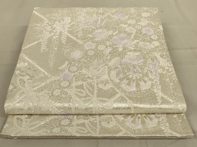 ■■■　サイズ　■■■ 長さ 432cm 幅 30.5cm程 ■■■　商品詳細　■■■ 【正絹】 詳細に関しましては、画像をご確認ください。 大変上質な逸品になります。 お安く出品致しますので、是非この機会にいかがでしょうか？ ■■■　注意...