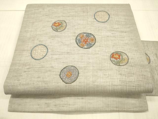 ■■■　サイズ　■■■ 長さ 361cm 幅 30.5cm程 ■■■　商品詳細　■■■ 【正絹】 状態は締めてはおりますが 特に目立ったシミ汚れなどもなく大変良い状態です。 大変上質な逸品になります。 お安く出品致しますので、是非この機会に...