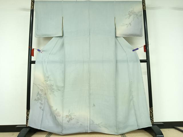 ■■■　サイズ　■■■ 身丈 161cm（肩から） 裄丈 68cm 袖丈 48cm　縫込み 1cm 袖幅 35cm 前幅 25cm 後幅 31cm 着物縫いこみ 内揚げ 7.5cm 裄 お袖側 約1cm　身頃側 約1cm ■■■　商品詳細　...