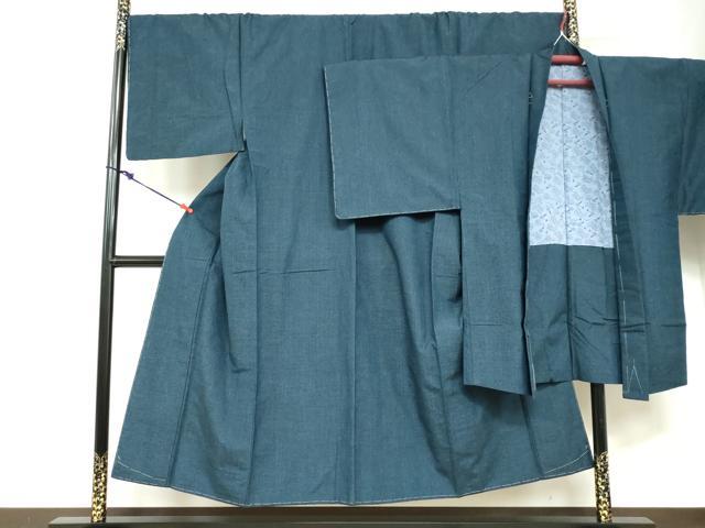■■■　サイズ　■■■ 【着物】 身丈 146cm（肩から） 裄丈 72cm 袖丈 49cm　縫込み 5cm 袖幅 36.5cm 前幅 24.5cm 後幅 30.5cm 着物縫いこみ 内揚げ 1cm 裄 お袖側 約2cm　身頃側 約1cm ...
