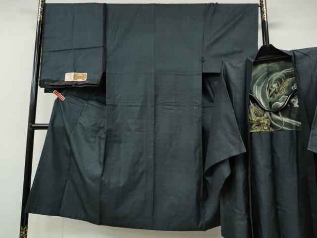 ■■■　サイズ　■■■ 【着物】 身丈 137cm（肩から） 裄丈 65.5cm 袖丈 49cm　縫込み 4cm 袖幅 32.5cm 前幅 24.5cm 後幅 28.5cm 着物縫いこみ 内揚げ 7cm 裄 お袖側 約1cm　身頃側 約1c...