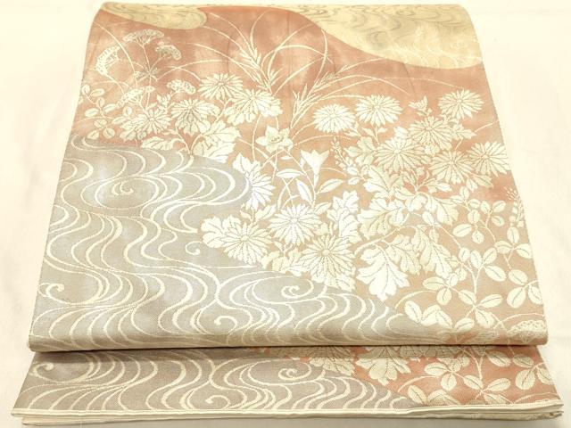 ■■■　サイズ　■■■ 長さ 432cm 幅 30cm程 ■■■　商品詳細　■■■ 【正絹】 詳細に関しましては、画像をご確認ください。 大変上質な逸品になります。 お安く出品致しますので、是非この機会にいかがでしょうか？ ■■■　注意事項...