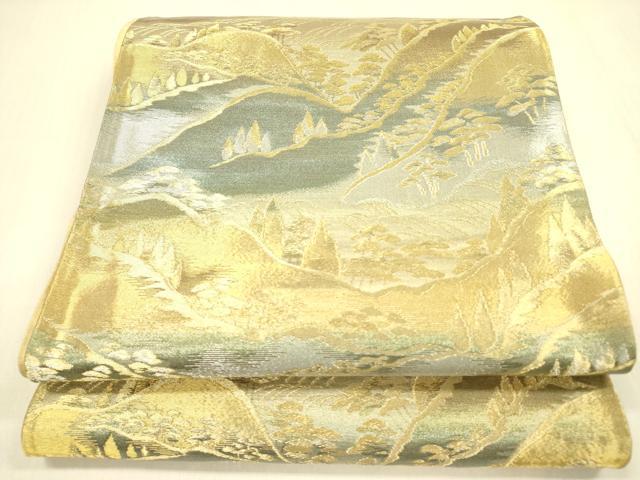 ■■■　サイズ　■■■ 長さ 408cm 幅 30cm程 ■■■　商品詳細　■■■ 【正絹・未仕立て】 詳細に関しましては、画像をご確認ください。 大変上質な逸品になります。 お安く出品致しますので、是非この機会にいかがでしょうか？ ※汚れ...