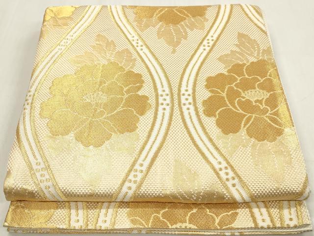 ■■■　サイズ　■■■ 長さ 424cm 幅 30.5cm程 ■■■　商品詳細　■■■ 【正絹・芯なし】 詳細に関しましては、画像をご確認ください。 大変上質な逸品になります。 お安く出品致しますので、是非この機会にいかがでしょうか？ ■■...