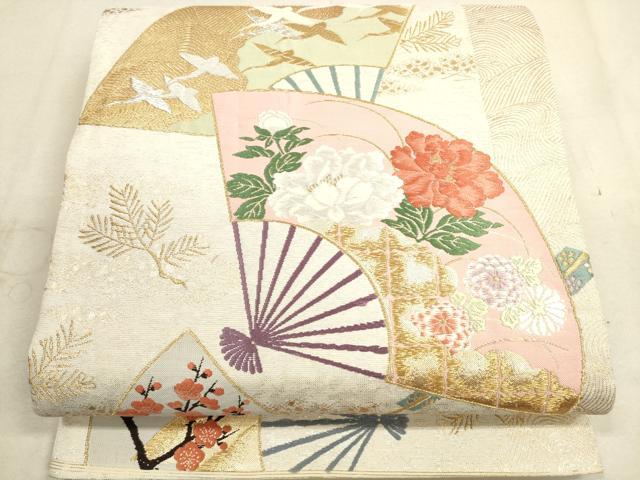 ■■■　サイズ　■■■ 長さ 438cm 幅 31cm程 ■■■　商品詳細　■■■ 【正絹】 詳細に関しましては、画像をご確認ください。 大変上質な逸品になります。 お安く出品致しますので、是非この機会にいかがでしょうか？ ※汚れ等に関しま...