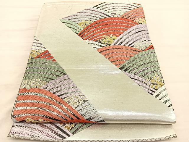 ■■■　サイズ　■■■ 長さ 420cm 幅 31cm程 ■■■　商品詳細　■■■ 【正絹・芯なし】 詳細に関しましては、画像をご確認ください。 大変上質な逸品になります。 お安く出品致しますので、是非この機会にいかがでしょうか？ ■■■　...