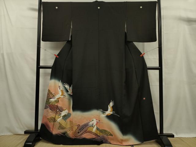 ■■■　サイズ　■■■ 身丈 162cm（肩から） 裄丈 67cm 袖丈 47.5cm　縫込み 4.5cm 袖幅 34.5cm 前幅 24.5cm 後幅 29.5cm 着物縫いこみ 内揚げ 3.5cm 裄 お袖側 約1.5cm　身頃側 約3...