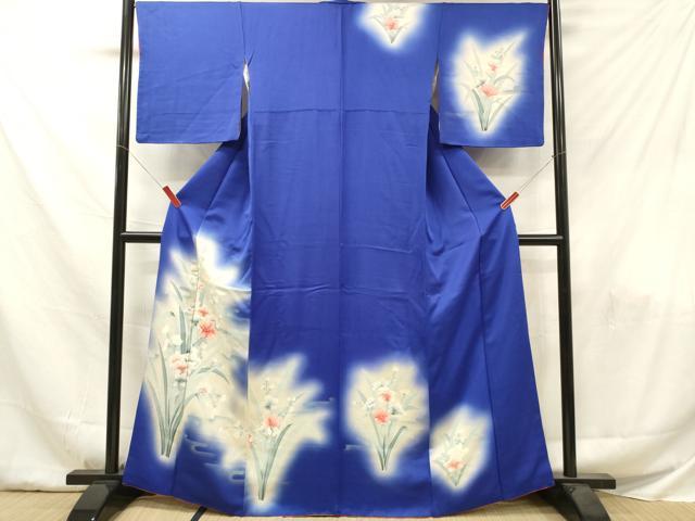 ■■■　サイズ　■■■ 身丈 163cm（肩から） 裄丈 57cm 袖丈 48cm　縫込み 5cm 袖幅 34cm 前幅 23cm 後幅 28cm 着物縫いこみ 内揚げ 2cm 裄 お袖側 約1cm　身頃側 約1cm ■■■　商品詳細　■■...