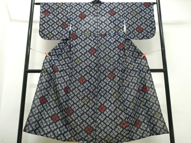 ■■■　サイズ　■■■ 身丈 148.5cm（肩から） 裄丈 64cm 袖丈 45cm　縫込み 4cm 袖幅 33.5cm 前幅 23.5cm 後幅 29.5cm 着物縫いこみ 内揚げ 0cm 裄 お袖側 約2cm　身頃側 約1cm ■■■...