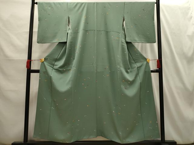 ■■■　サイズ　■■■ 身丈 153cm（肩から） 裄丈 65.5cm 袖丈 48cm　縫込み 4.5cm 袖幅 33cm 前幅 24cm 後幅 29cm 着物縫いこみ 内揚げ 5cm 裄 お袖側 約3cm　身頃側 約2.5cm ■■■　商...