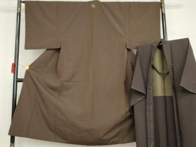 ■■■　サイズ　■■■ 【着物】 身丈 141cm（肩から） 裄丈 67cm 袖丈 51cm　縫込み 2cm 袖幅 34cm 前幅 25cm 後幅 30.5cm 着物縫いこみ 内揚げ 6cm 裄 お袖側 約1cm　身頃側 約2cm 【羽織】...