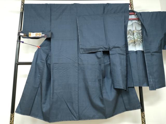■■■　サイズ　■■■ 【着物】 身丈 140cm（肩から） 裄丈 69cm 袖丈 49.5cm　縫込み 3cm 袖幅 34.5cm 前幅 26cm 後幅 30.5cm 着物縫いこみ 内揚げ 4cm 裄 お袖側 約3cm　身頃側 約4cm ...