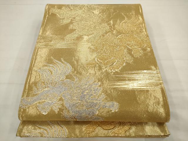 ■■■　サイズ　■■■ 長さ 410cm 幅 31cm程 ■■■　商品詳細　■■■ 【正絹・芯なし】 詳細に関しましては、画像をご確認ください。 大変上質な逸品になります。 お安く出品致しますので、是非この機会にいかがでしょうか？ ■■■　...