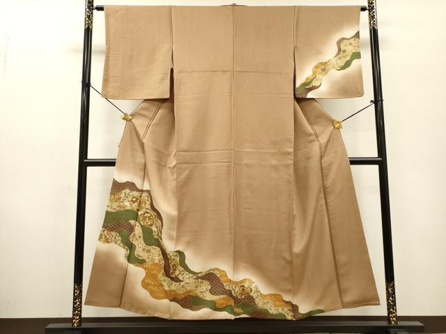 ■■■　サイズ　■■■ 身丈 150.5cm（肩から） 裄丈 62cm 袖丈 47cm　縫込み 4cm 袖幅 32cm 前幅 24cm 後幅 28cm 着物縫いこみ 内揚げ 1cm 裄 お袖側 約1cm　身頃側 約1cm ■■■　商品詳細　...