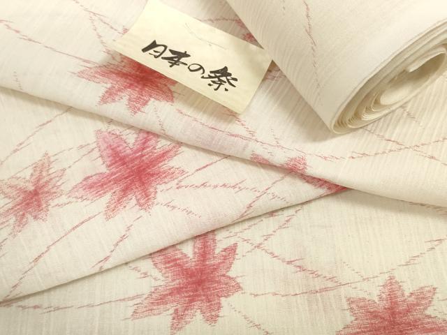 ■■■　サイズ　■■■ 長さ　　着尺分あり 幅　　　約36cm ■■■　商品詳細　■■■ 【交織・未使用】 状態は接写画像のように表地・裏面に薄い汚れがございます。 お安く出品致しますので、是非この機会にいかがでしょうか？ ■■■　注意事項...