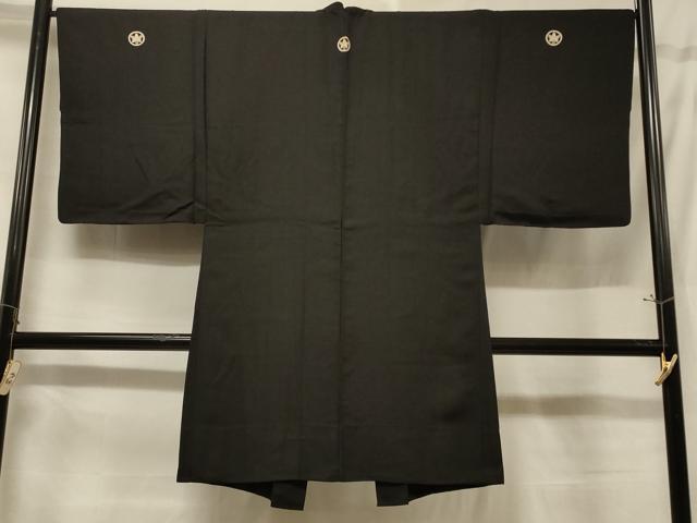 ■■■　サイズ　■■■ 身丈 105cm（肩から） 裄丈 67cm 袖丈 51cm　縫込み 3cm 袖幅 34.5cm 前幅 20.5cm 後幅 30cm 裄 お袖側 約1cm　身頃側 約2.5cm ■■■　商品詳細　■■■ 【正絹・五つ紋...