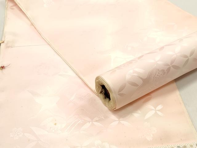 ■■■　サイズ　■■■ 長さ　　着尺分あり 幅　　　約37.5cm ■■■　商品詳細　■■■ 【正絹・未使用】 状態は接写画像のように表地所々・裏面所々に薄い汚れがございます。 大変上質な逸品になります。 お安く出品致しますので、是非この機...