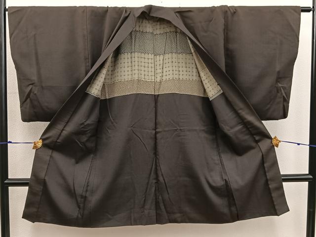 ■■■　サイズ　■■■ 身丈 100.5cm（肩から） 裄丈 66.5cm 袖丈 51.5cm　縫込み 2cm 袖幅 34cm 前幅 18.5cm 後幅 30.5cm 裄 お袖側 約1cm　身頃側 約2cm ■■■　商品詳細　■■■ 【正絹...