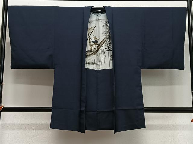 ■■■　サイズ　■■■ 身丈 91cm（肩から） 裄丈 66.5cm 袖丈 48cm　縫込み 3cm 袖幅 33.5cm 前幅 20cm 後幅 31.5cm 裄 お袖側 約0cm　身頃側 約0cm ■■■　商品詳細　■■■ 【正絹】 状態は...