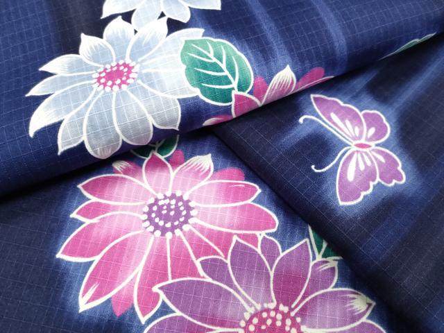 ■■■　サイズ　■■■ 身丈 163.5cm（肩から） 裄丈 67cm 袖丈 47.5cm　縫込み 1.5cm 袖幅 34.5cm 前幅 26cm 後幅 30.5cm 着物縫いこみ 内揚げ 0cm 裄 お袖側 約1.5cm　身頃側 約0cm...