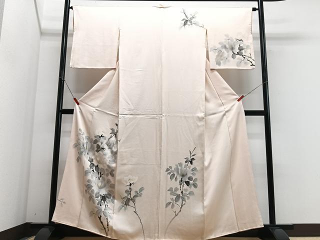 ■■■　サイズ　■■■ 身丈 160cm（肩から） 裄丈 63.5cm 袖丈 48cm　縫込み 6.5cm 袖幅 33cm 前幅 23.5cm 後幅 28.5cm 着物縫いこみ 内揚げ 0cm 裄 お袖側 約2.5cm　身頃側 約3cm ■...