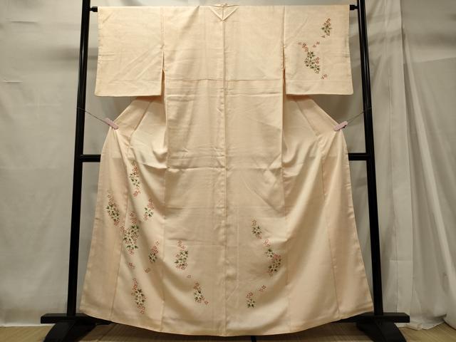■■■　サイズ　■■■ 身丈 160cm（肩から） 裄丈 64cm 袖丈 48cm　縫込み 7cm 袖幅 33cm 前幅 24cm 後幅 30cm 着物縫いこみ 内揚げ 2cm 裄 お袖側 約2.5cm　身頃側 約3cm ■■■　商品詳細　...