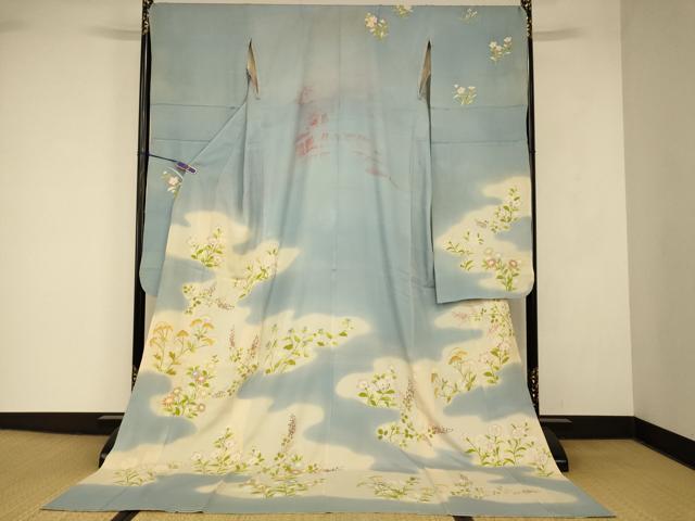 ■■■　サイズ　■■■ 身丈 202cm（肩から） 裄丈 70.5cm 袖丈 108cm　縫込み 4cm 袖幅 35.5cm 前幅 26cm 後幅 30cm 着物縫いこみ 内揚げ 2cm 裄 お袖側 約1cm　身頃側 約1cm ■■■　商品...
