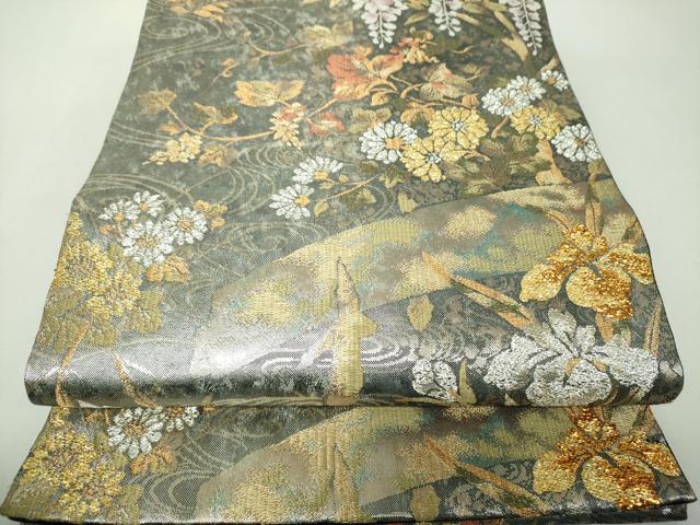 ■■■　サイズ　■■■ 長さ 430cm 幅 31cm程 ■■■　商品詳細　■■■ 【正絹・未使用】 状態は一度も締めておらず 特に目立ったシミ汚れなどもなく大変良い状態です。 大変上質な逸品になります。 お安く出品致しますので、是非この機...