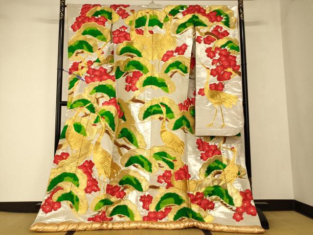 ■■■　サイズ　■■■ 身丈 175.5cm（肩から） 裄丈 66.5cm 袖丈 104cm　縫込み 5.5cm 袖幅 33cm 前幅 26.5cm 後幅 31cm 着物縫いこみ 内揚げ 0cm 裄 お袖側 約2cm　身頃側 約3cm ■■...