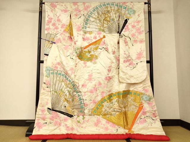 ■■■　サイズ　■■■ 身丈 182cm（肩から） 裄丈 63cm 袖丈 105cm　縫込み 4cm 袖幅 31cm 前幅 26cm 後幅 32cm 着物縫いこみ 内揚げ 0cm 裄 お袖側 約1cm　身頃側 約1cm ■■■　商品詳細　■...