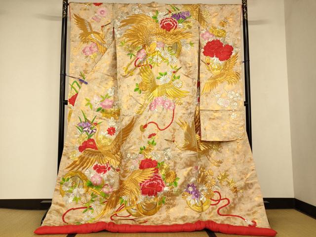 ■■■　サイズ　■■■ 身丈 184cm（肩から） 裄丈 66cm 袖丈 106cm　縫込み 4cm 袖幅 32cm 前幅 26cm 後幅 31cm 着物縫いこみ 内揚げ 0cm 裄 お袖側 約1cm　身頃側 約1cm ■■■　商品詳細　■...