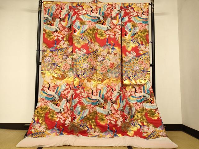 ■■■　サイズ　■■■ 身丈 190cm（肩から） 裄丈 65cm 袖丈 102.5cm　縫込み 7cm 袖幅 33.5cm 前幅 28.5cm 後幅 30cm 着物縫いこみ 内揚げ 0cm 裄 お袖側 約1cm　身頃側 約2cm ■■■　...
