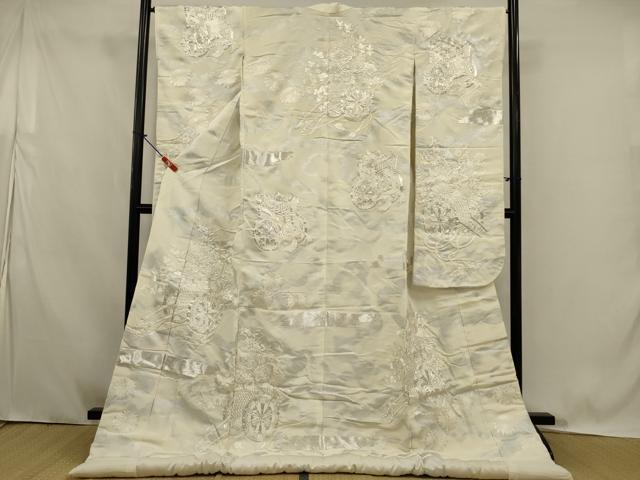 ■■■　サイズ　■■■ 身丈 181.5cm（肩から） 裄丈 66cm 袖丈 104.5cm　縫込み 4.5cm 袖幅 32.5cm 前幅 27cm 後幅 30.5cm 着物縫いこみ 内揚げ 0cm 裄 お袖側 約4cm　身頃側 約3cm ...