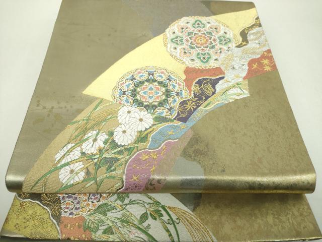 ■■■　サイズ　■■■ 長さ 446cm 幅 31cm程 ■■■　商品詳細　■■■ 【正絹】 状態は締めてはおりますが 特に目立ったシミ汚れなどもなく大変良い状態です。 大変上質な逸品になります。 お安く出品致しますので、是非この機会にいか...