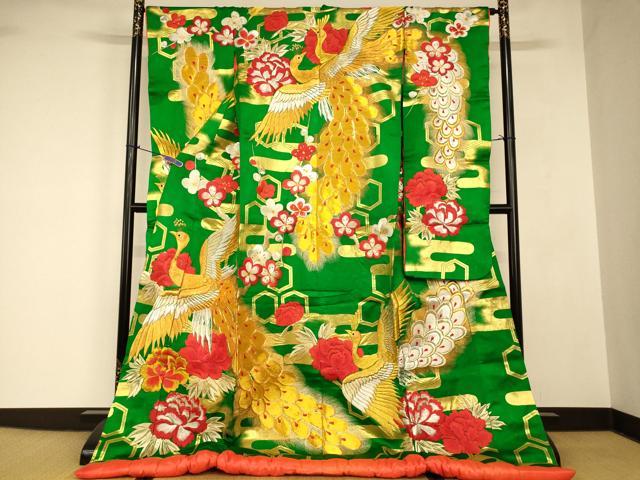 ■■■　サイズ　■■■ 身丈 186cm（肩から） 裄丈 65.5cm 袖丈 105cm　縫込み 4.5cm 袖幅 32.5cm 前幅 27cm 後幅 32cm 着物縫いこみ 内揚げ 0cm 裄 お袖側 約2cm　身頃側 約1cm ■■■　...