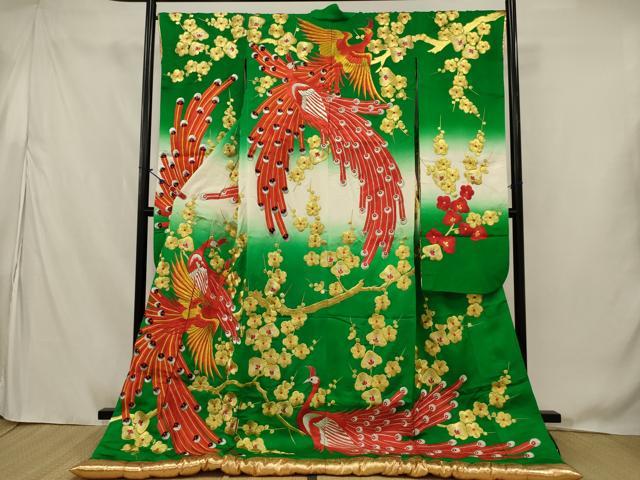 ■■■　サイズ　■■■ 身丈 186cm（肩から） 裄丈 66cm 袖丈 106.5cm　縫込み 4.5cm 袖幅 32.5cm 前幅 28cm 後幅 30cm 着物縫いこみ 内揚げ 0cm 裄 お袖側 約1.5cm　身頃側 約1cm ■■...