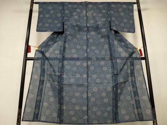 ■■■　サイズ　■■■ 身丈 155.5cm（肩から） 裄丈 62cm 袖丈 47cm　縫込み 3.5cm 袖幅 32cm 前幅 24.5cm 後幅 29.5cm 着物縫いこみ 内揚げ 6cm 裄 お袖側 約2.5cm　身頃側 約1.5cm...