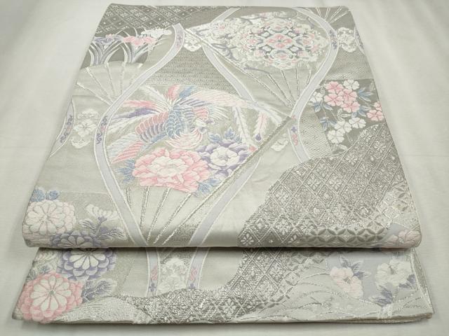 ■■■　サイズ　■■■ 長さ 418cm 幅 30.5cm程 ■■■　商品詳細　■■■ 【正絹・芯なし】 詳細に関しましては、画像をご確認ください。 大変上質な逸品になります。 お安く出品致しますので、是非この機会にいかがでしょうか？ ■■...