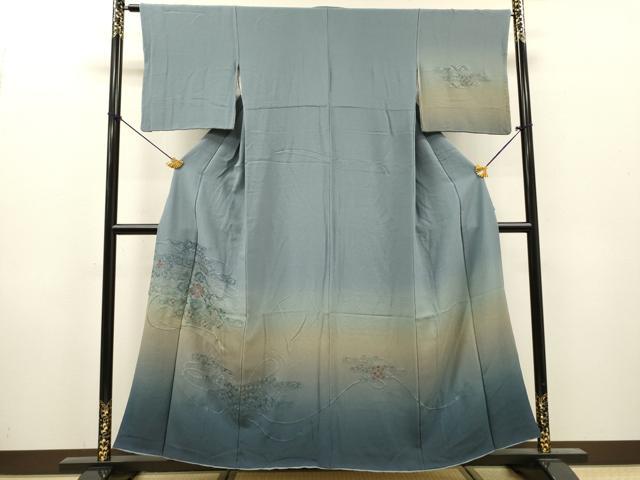 ■■■　サイズ　■■■ 身丈 156cm（肩から） 裄丈 64cm 袖丈 45cm　縫込み 6cm 袖幅 33cm 前幅 24cm 後幅 29.5cm 着物縫いこみ 内揚げ 6cm 裄 お袖側 約3cm　身頃側 約2cm ■■■　商品詳細　...