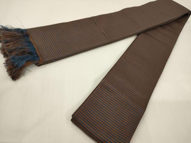 ■■■　サイズ　■■■ 長さ 388cm（房5cm） 幅 9cm程 ■■■　商品詳細　■■■ 【正絹】 状態は締めてはおりますが 特に目立ったシミ汚れなどもなく大変良い状態です。 本場筑前博多織は、 福岡県福岡市博多区やその周辺で生産される...