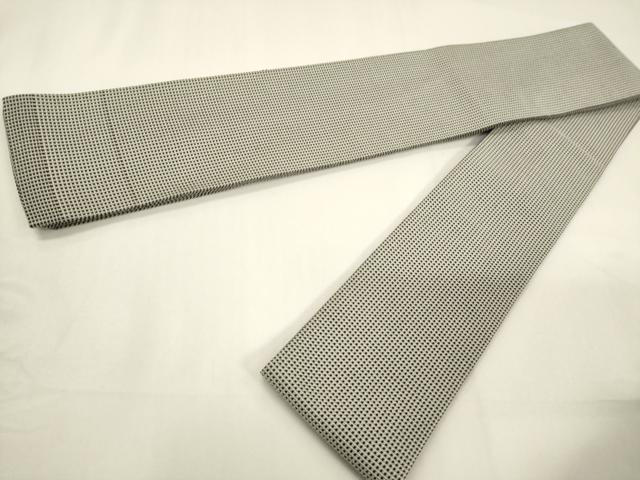 ■■■　サイズ　■■■ 長さ 396cm 幅 9cm程 ■■■　商品詳細　■■■ 【正絹】 状態は締めてはおりますが 特に目立ったシミ汚れなどもなく大変良い状態です。 本場筑前博多織は、 福岡県福岡市博多区やその周辺で生産される絹織物です。...